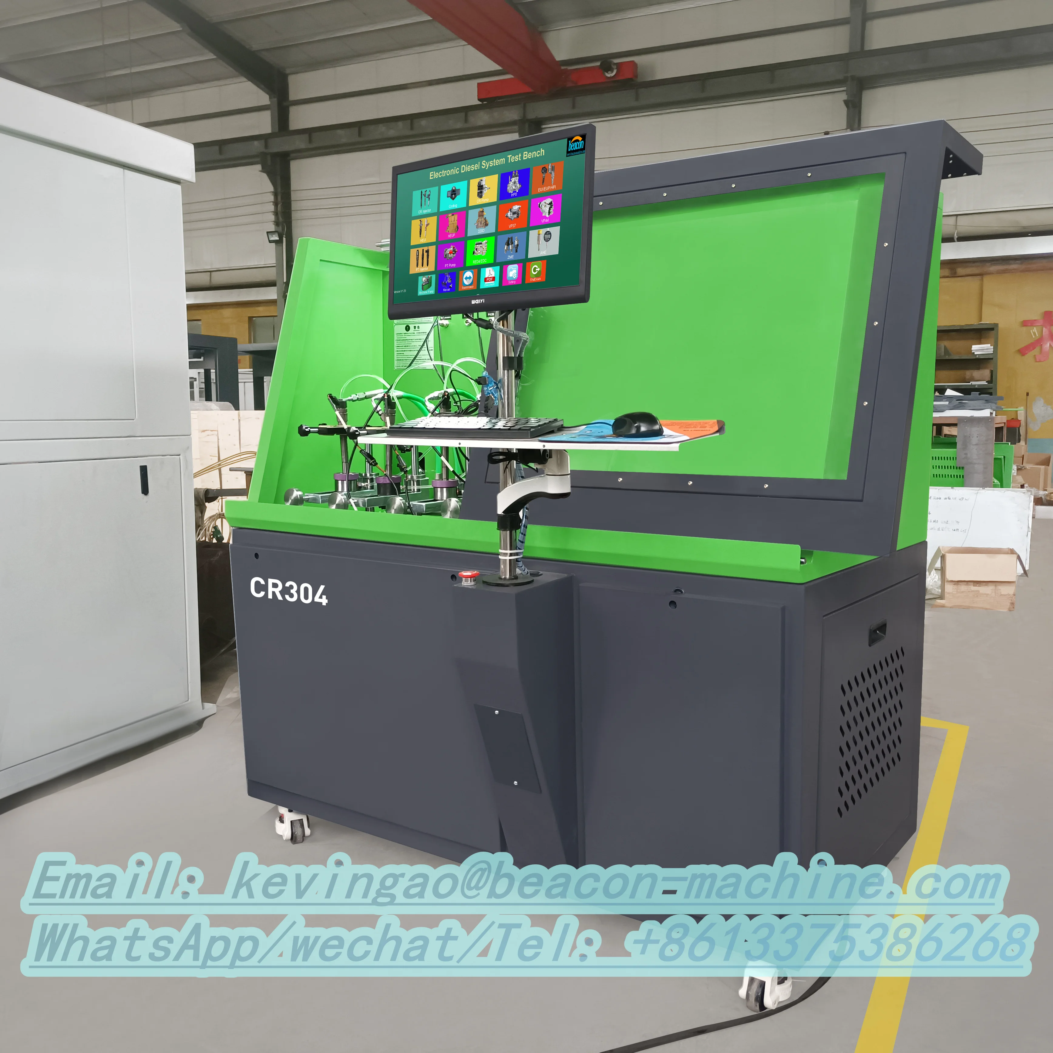 Crdi-Test-Bench-Common-Rail-Injector-CR304-Injector-Testing-Machine ...