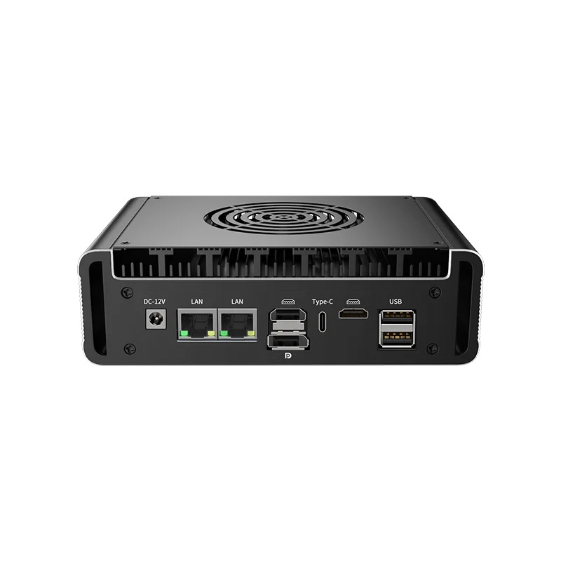 BKHD Thin Client Silent Fan Gaming Mini PC Outdoor Intel I7-13620H VLAN ...