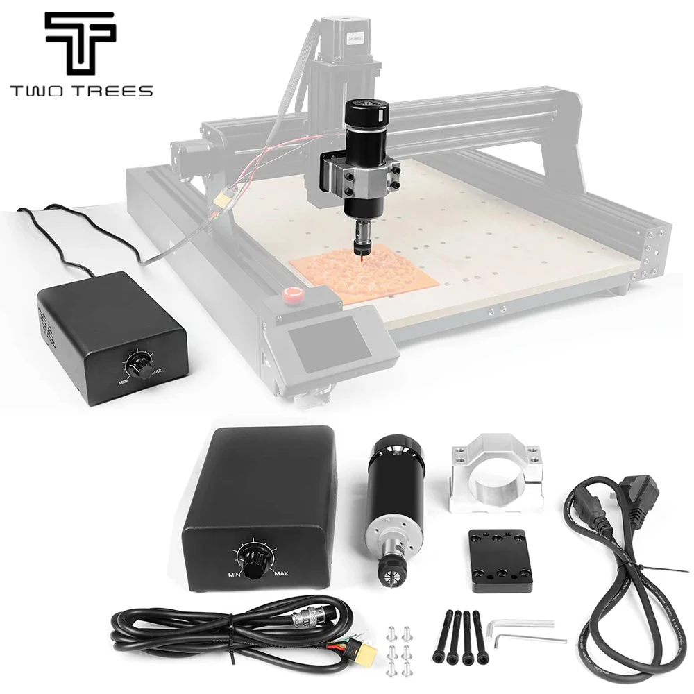 Two-Trees-500w-High-Speed-Air-Cooled-Spindle-Motor-ER11-12000RPM-for ...