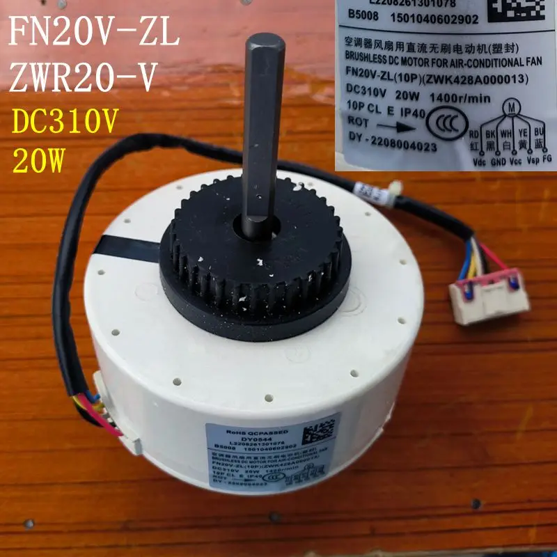 For-Gree-Air-Conditioning-DC-Fan-Motor-FN20V-ZL-ZWR20-V-DC310V-20W ...
