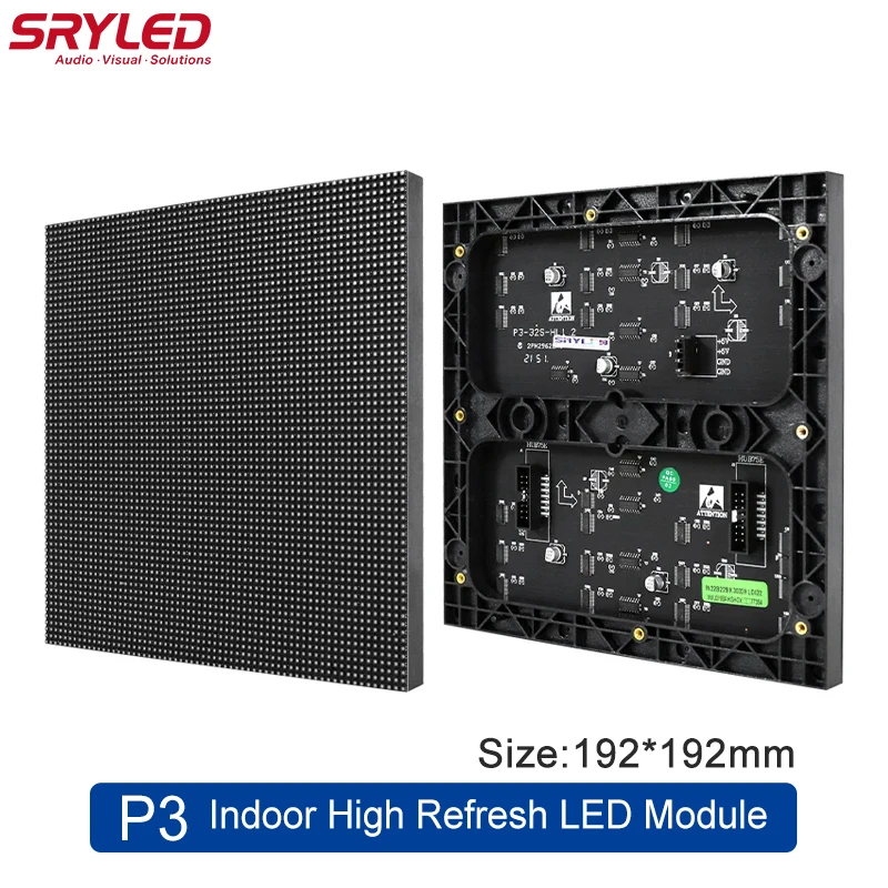 SRYLED-Technologie-d-cran-LED-d-int-rieur-P3-SMD-RVB-32S-64x64-pixels ...