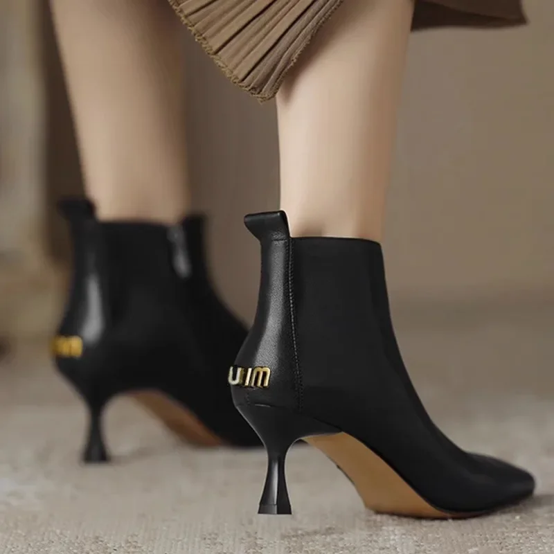 Botas-puntiagudas-de-tac-n-alto-para-mujer-botines-de-tac-n-alto-con ...