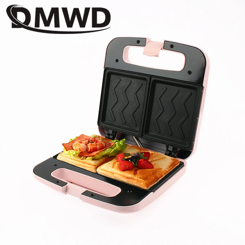 Máquina eléctrica para hacer gofres y sándwiches, máquina para hornear huevos, tortilla ...