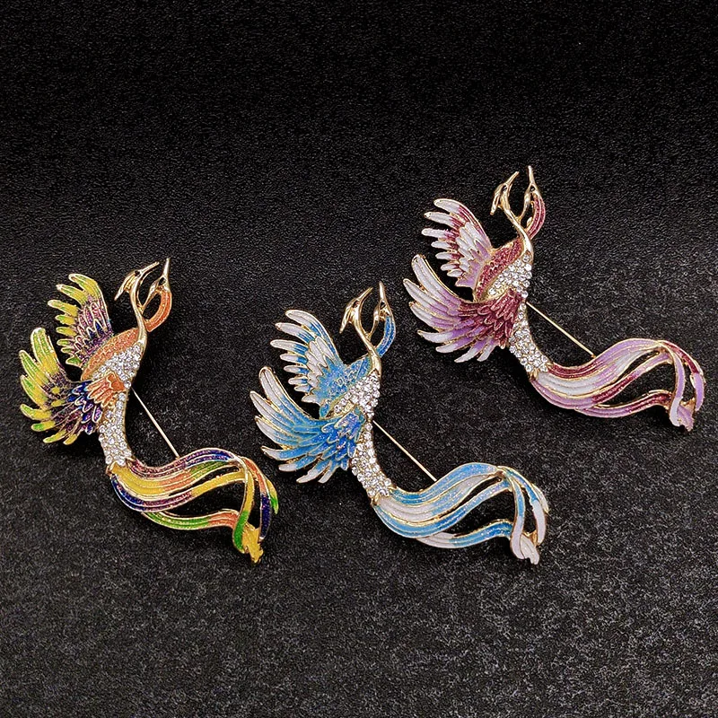 New-Arrivals-Phoenix-Brooch-For-Women-Girls-Luxury-Fashion-Clothing ...
