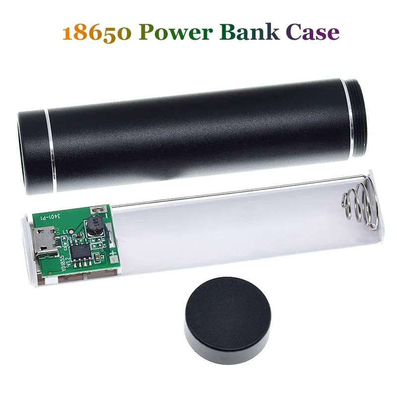 18650-Power-Bank-Case-Mini-Portable-Battery-Case-USB-5V1A-Backup ...