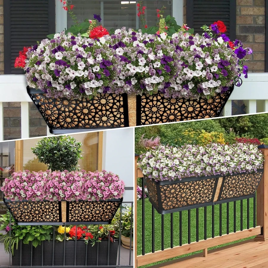 Metal Window Planter Boxes