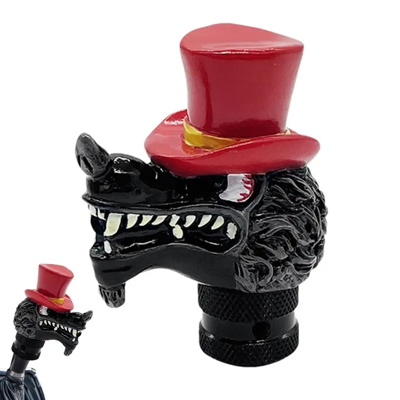 Manual-Shift-Knob-Alloy-Acrylic-Shift-Knob-In-Wolf-Shape-For-Cars ...