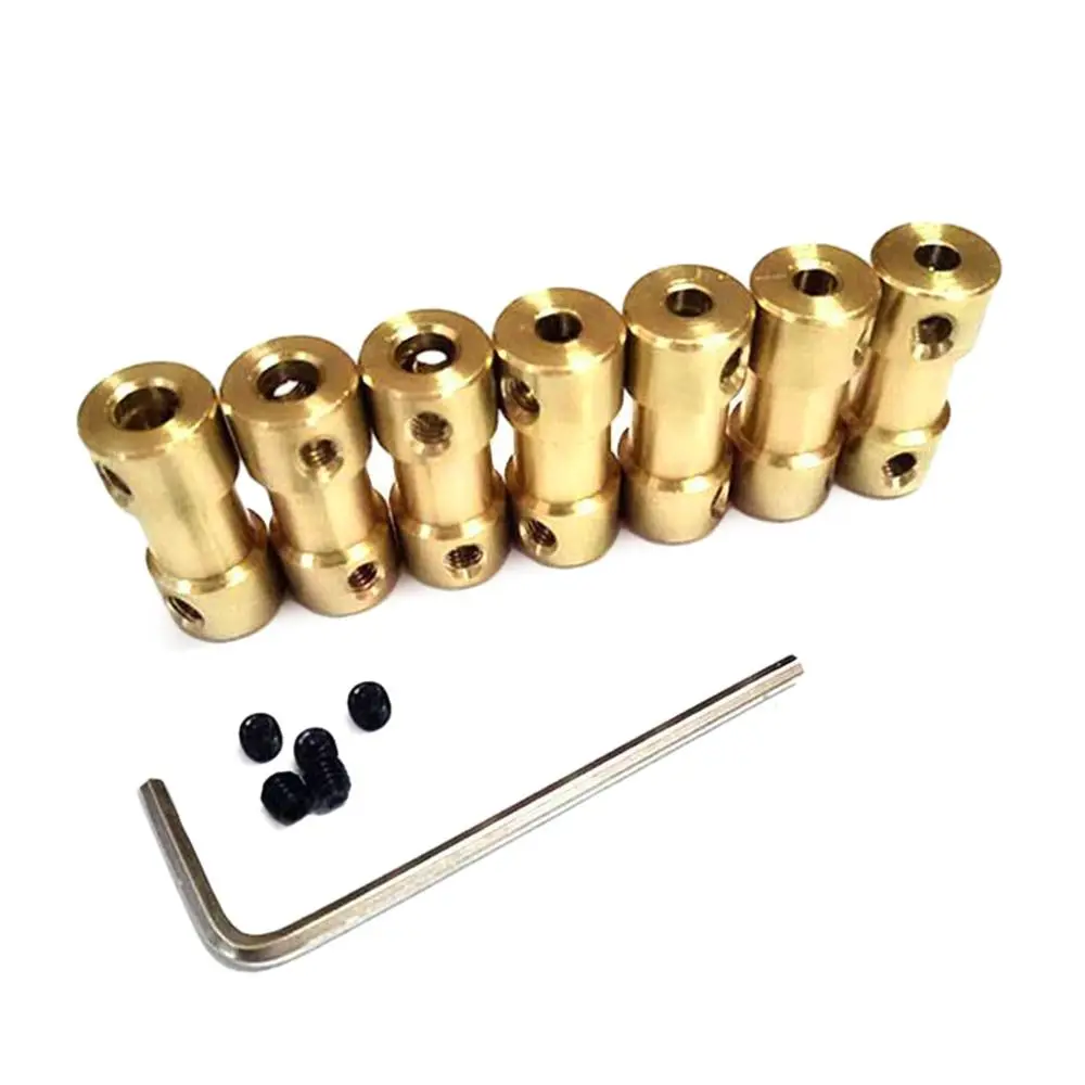 2-2-3mm-1-Pc-Brass-Rigid-Hexagonal-Coupling-Motor-Shaft-Coupler ...