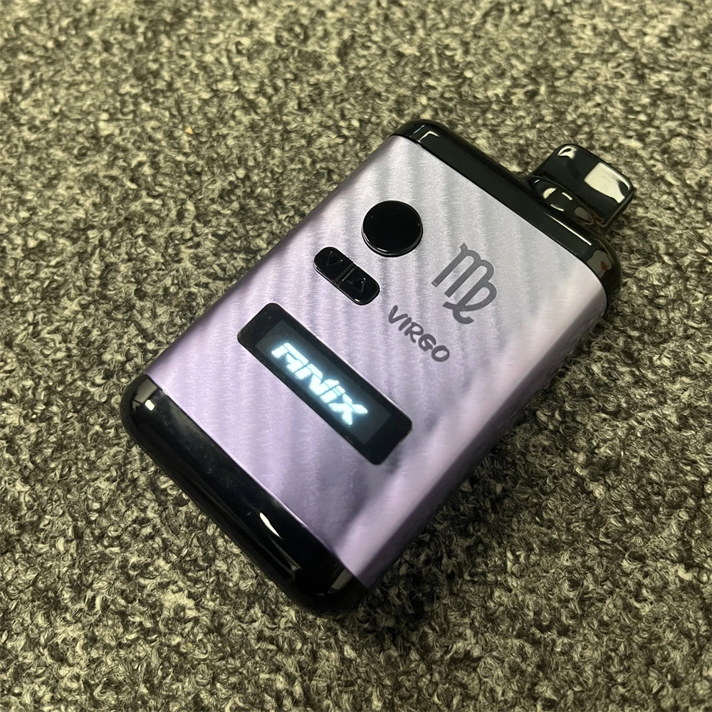 Dry Herb Herbal Vaporizer ANIX VIRGO Starter Kit Temperature Control Tobacco Vape Pen 1300mah ...