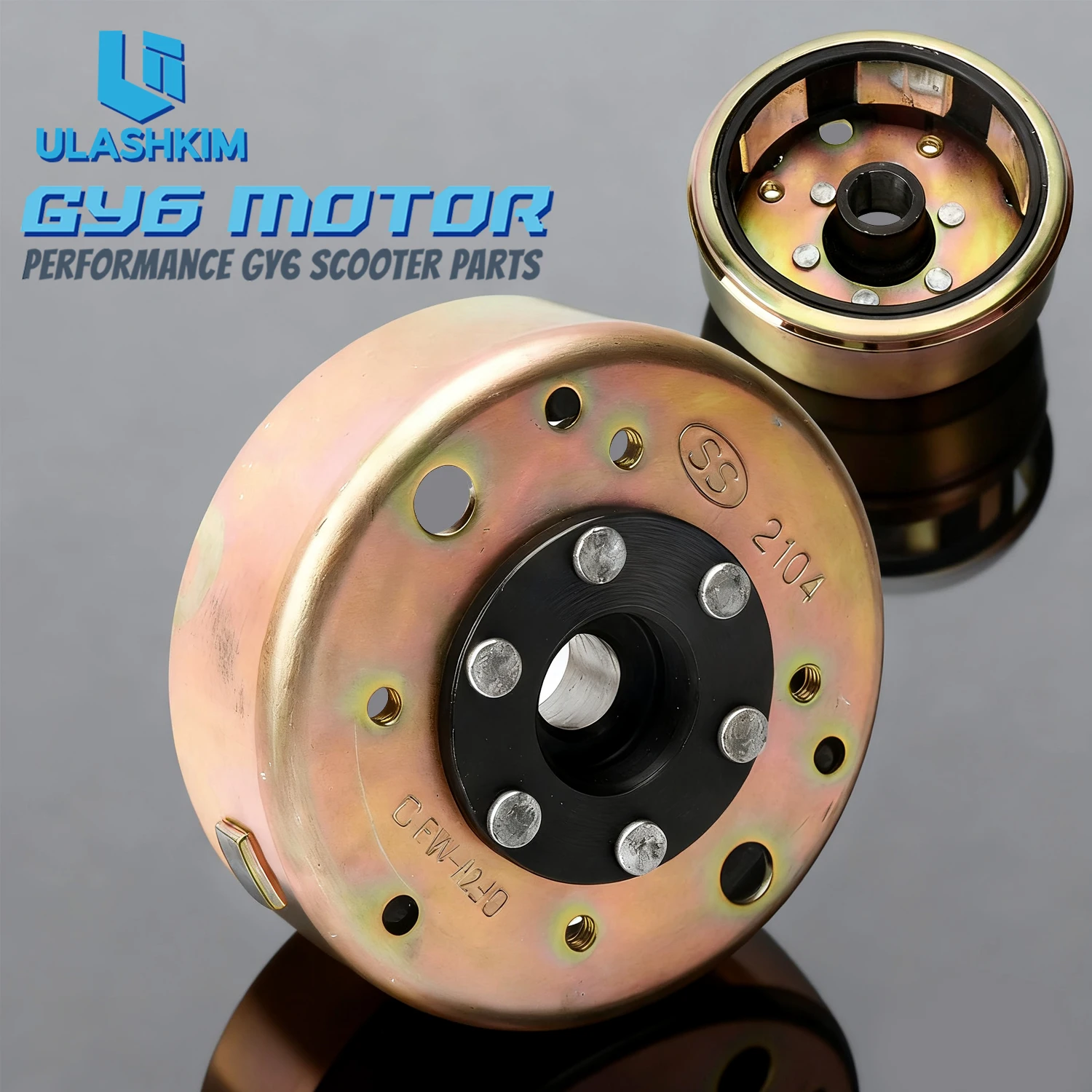 GY6 125cc engine magnetic motor handsome guy GY6 125 magnetic motor ...