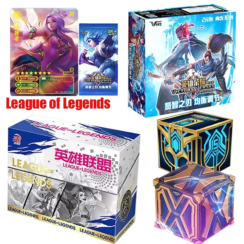 Anime-League-of-Legends-Collection-Card-Kids-Toys-Gift-Winning ...