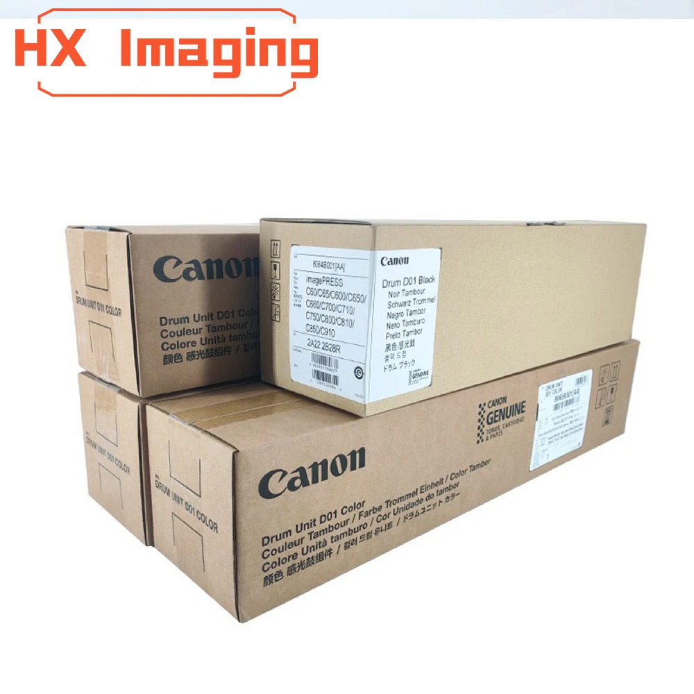 8064B001AA D01 Black Color Drum Unit For Canon imagePRESS C60 C65 C650 C700 C700CA C710 C750 ...