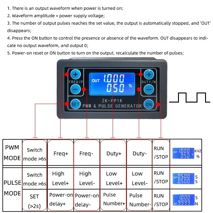 PWM-Pulse-Frequency-Generator-Duty-Cycle-Adjust-Module-Dimming-Speed-Controller-para-Arduino ...