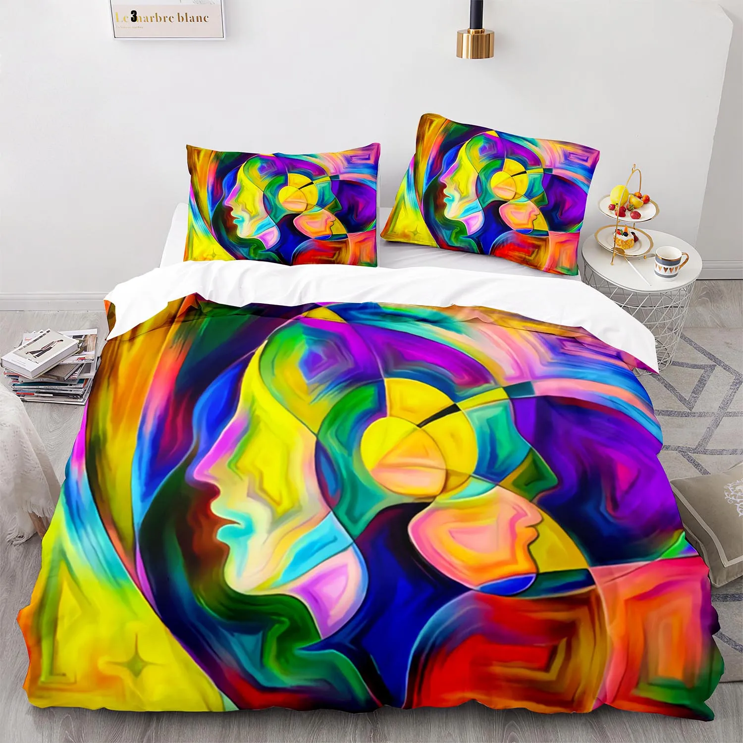 Color-Lead-Painting-Bedding-Set-Single-Twin-Full-Queen-King-Size-Art ...