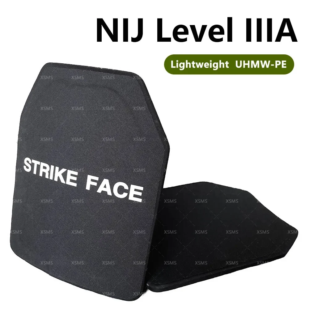 Ballistic-Plates-NIJ-IIIA-Level-UHMWPE-10x12In-Lightweight-Tactical ...