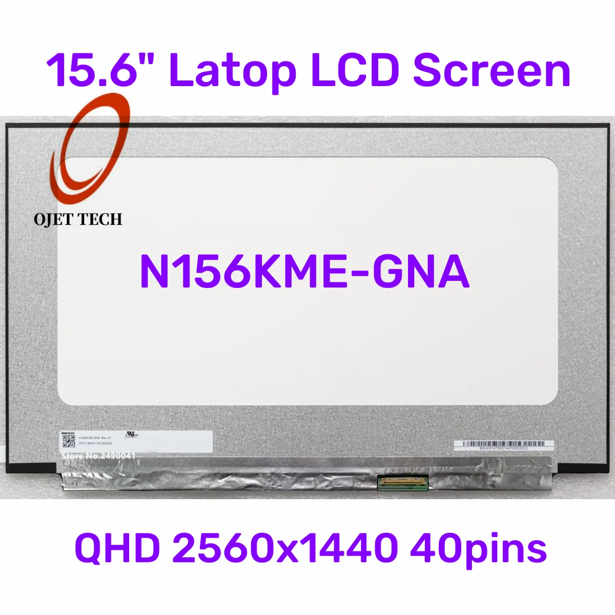 New-Original-N156KME-GNA-15-6-Inch-2K-165Hz-Laptop-LCD-Screen-100-DCI ...
