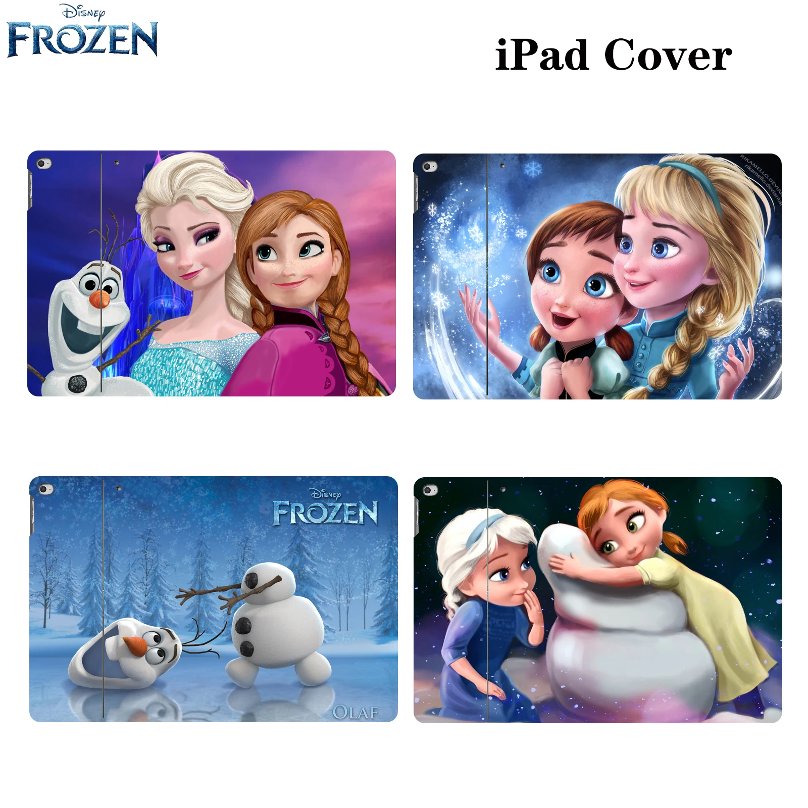 Disney congelado elsa anna olaf caso marshmallow para ipad pro mini 1 2 ...