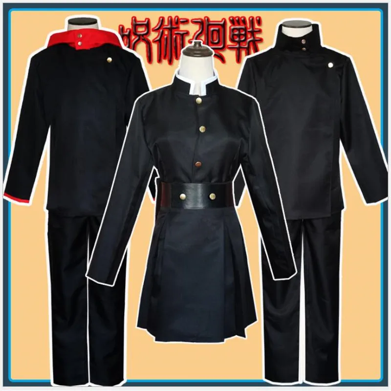 Japanese-Anime-Jujutsu-Kaisen-Cosplay-Yuji-Itadori-Gojo-Satoru-Kugisaki ...