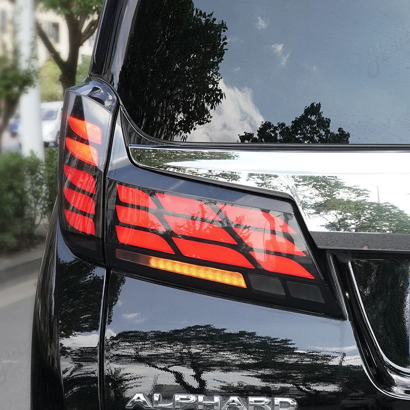 Pair Taillight assembly For Toyota Alphard 2015-2016-2017-2018-2023 LED ...