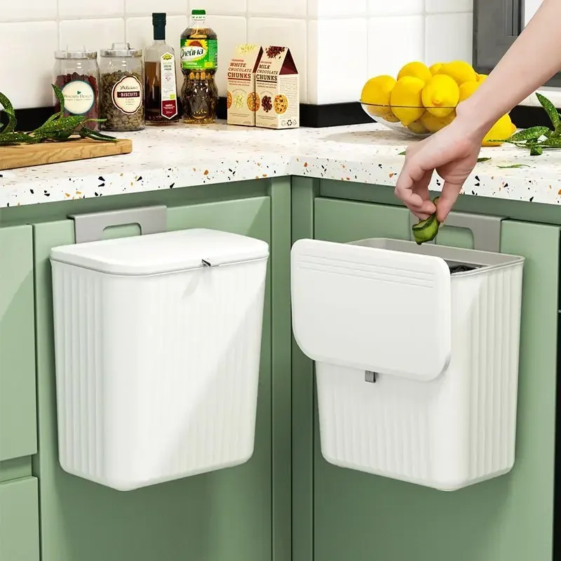 Household-Garbage-Can-Storage-Bin-Kitchen-Garbage-Can-Toilet-Garbage ...
