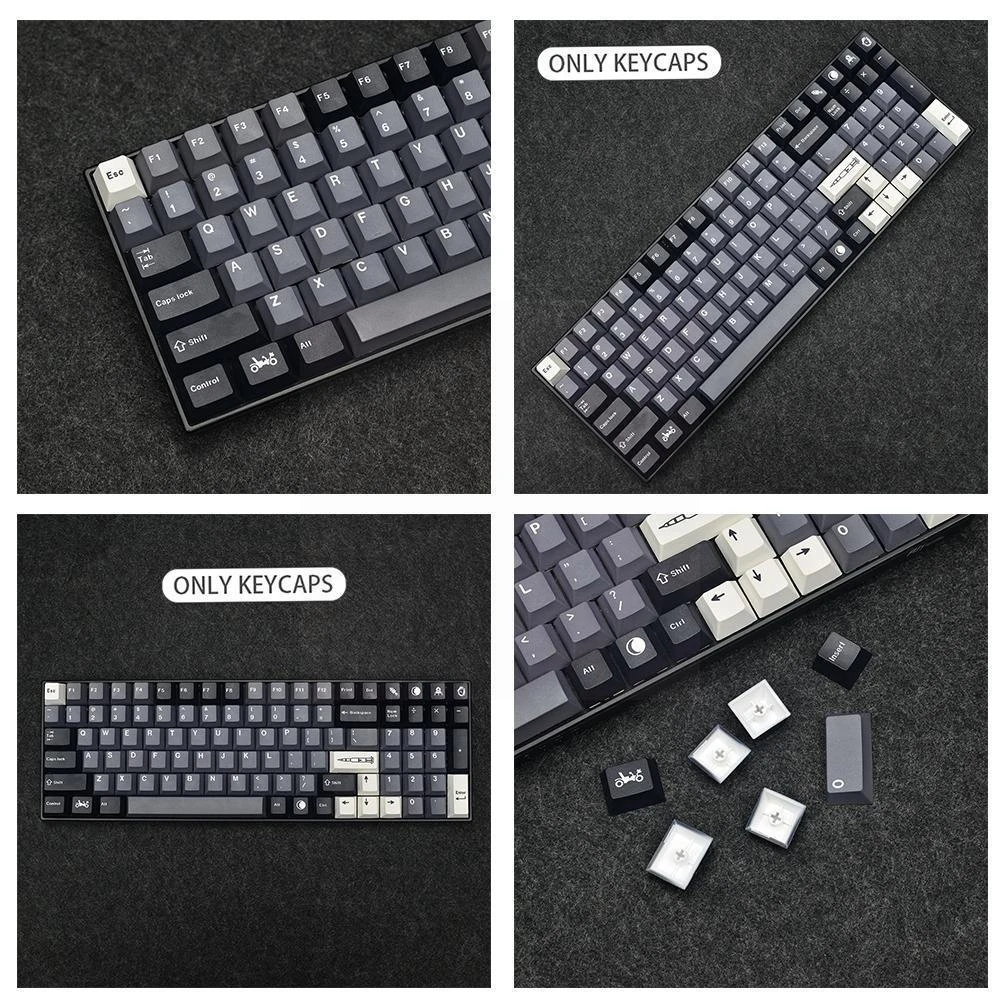 Gmk Apollo Keycaps, 129 Keys Keycaps For Profile Dye sub Personalized ...