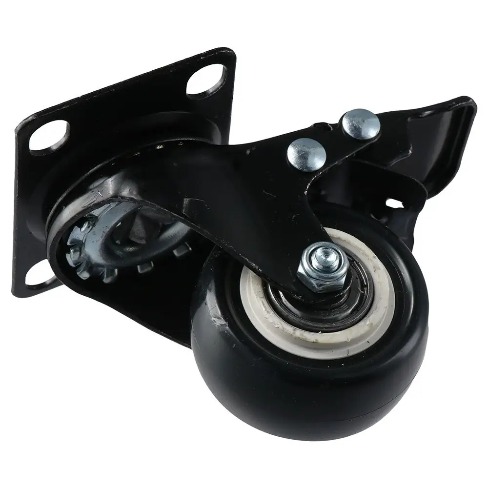 4Pcs Small Top Plate Castors Cabinet Wheels Loading Capacity 440 Lbs ...