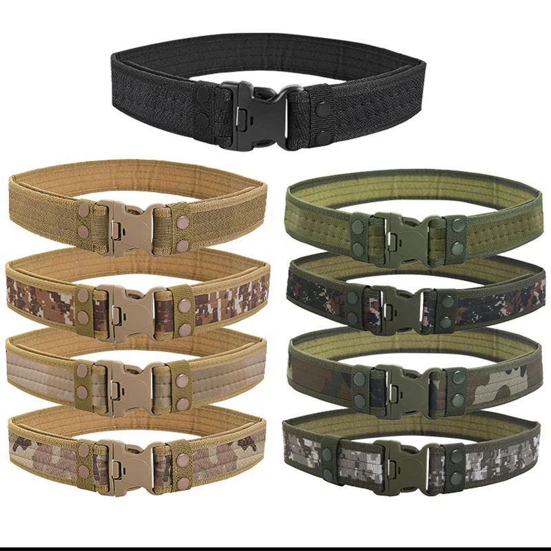 Army-Style-Combat-Belts-Quick-Release-Tactical-Belt-Fashion-Men ...