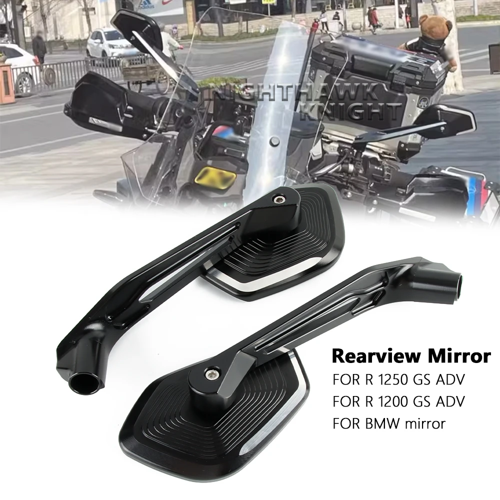 New-Motorcycle-CNC-Aluminum-Rearview-Mirror-For-BMW-R1300GS-R1250GS-R ...