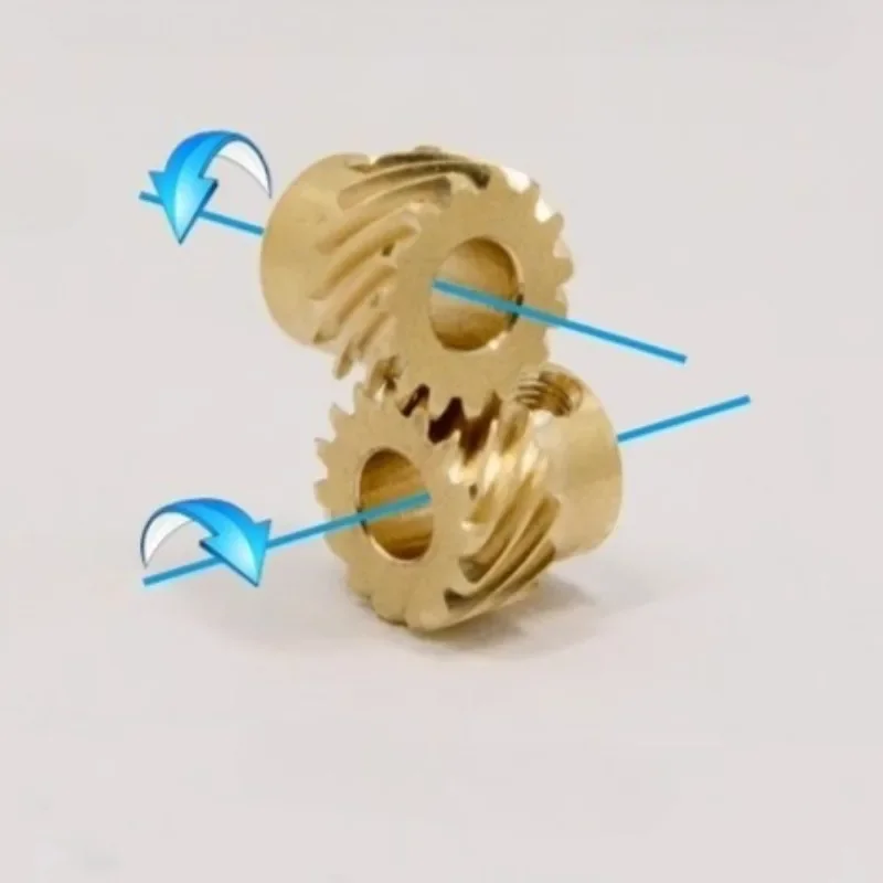 Precision 0.5M 10T-30T 45 Degree Left-Handed Helical Gear Staggered ...