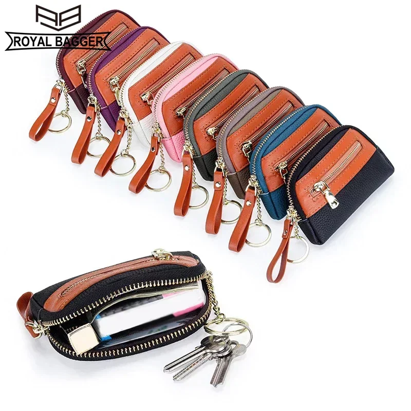 Royal-Bagger-Mini-Coin-Purses-for-Women-Genuine-Cow-Leather-Zipper ...