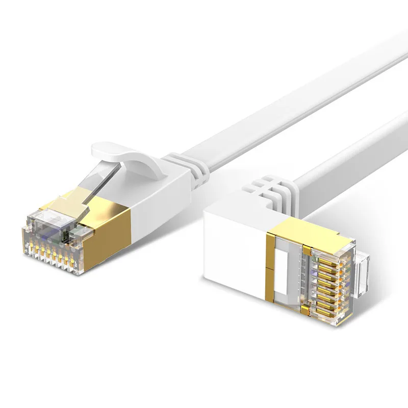 Ultra Slim Cat6 Ethernet Cable Left Up Down Angle UTP Network Patch ...