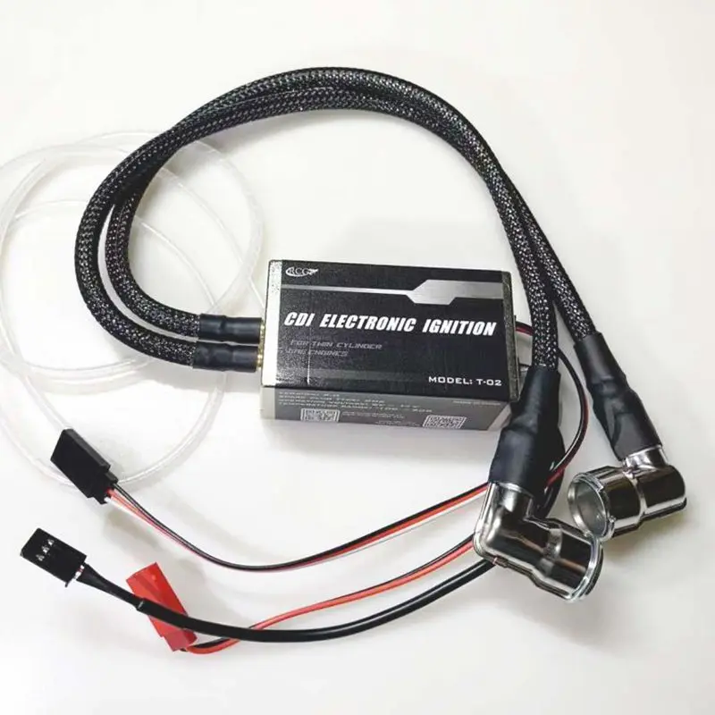 RCGF Genuine Parts! Dual CM6 Ignition System 8.4V for RCGF 70CCT 120CCT ...