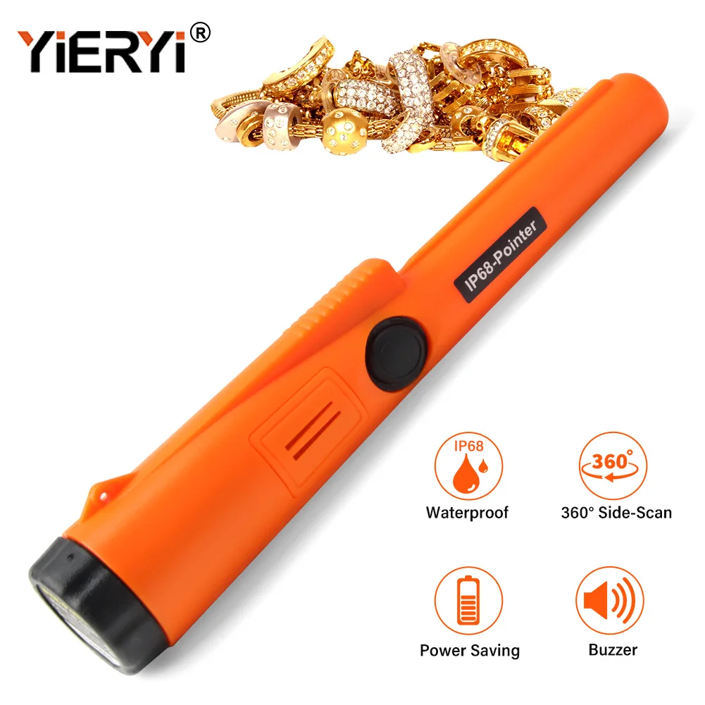 Professional-Smart-Metal-Detector-IP68-Pointer-Waterproof-360-Side-Scan ...