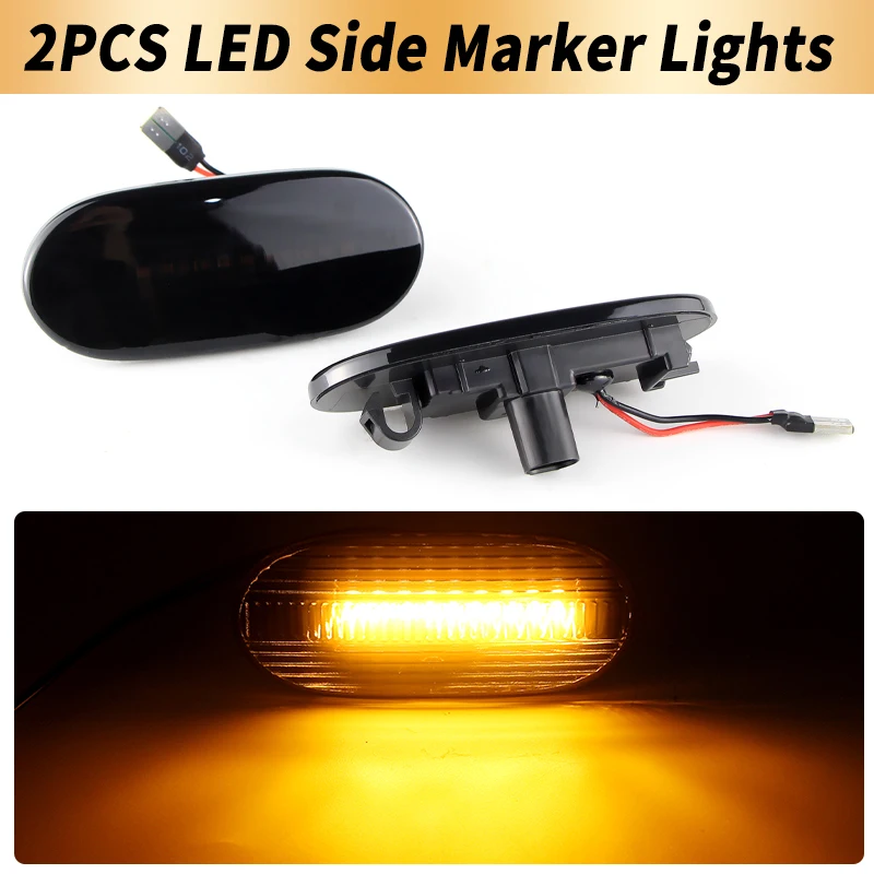 2PCS For Volkswagen Crafter For Mercedes-Benz Sprinter W906 LED Side ...