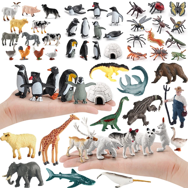 New-Simulation-Ocean-Animal-Insect-Farm-Jungle-Horse-Tiger-Bear ...