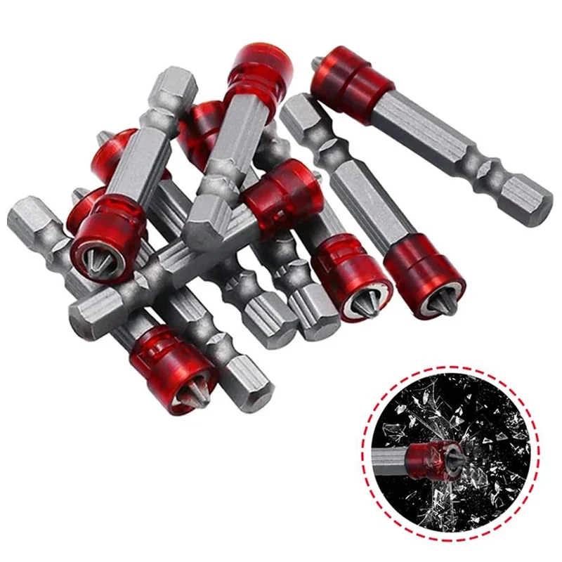 48mm-S2-Alloy-PH2-Phillips-Anti-Slip-Magnetic-Screwdriver-Bits-1-4-Inch ...