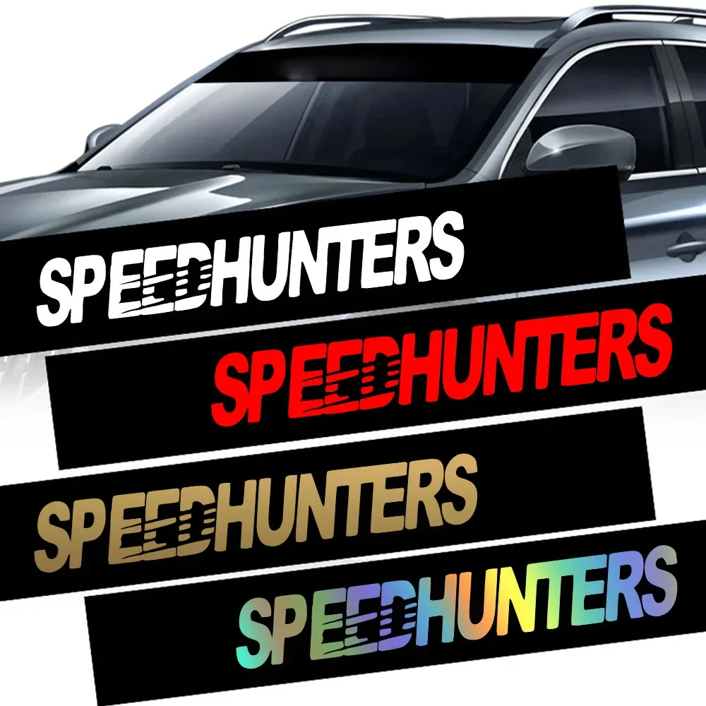 Fashion-Car-Stickers-Speed-hunter-Frase-Auto-Front-WindShield-Vinyl ...