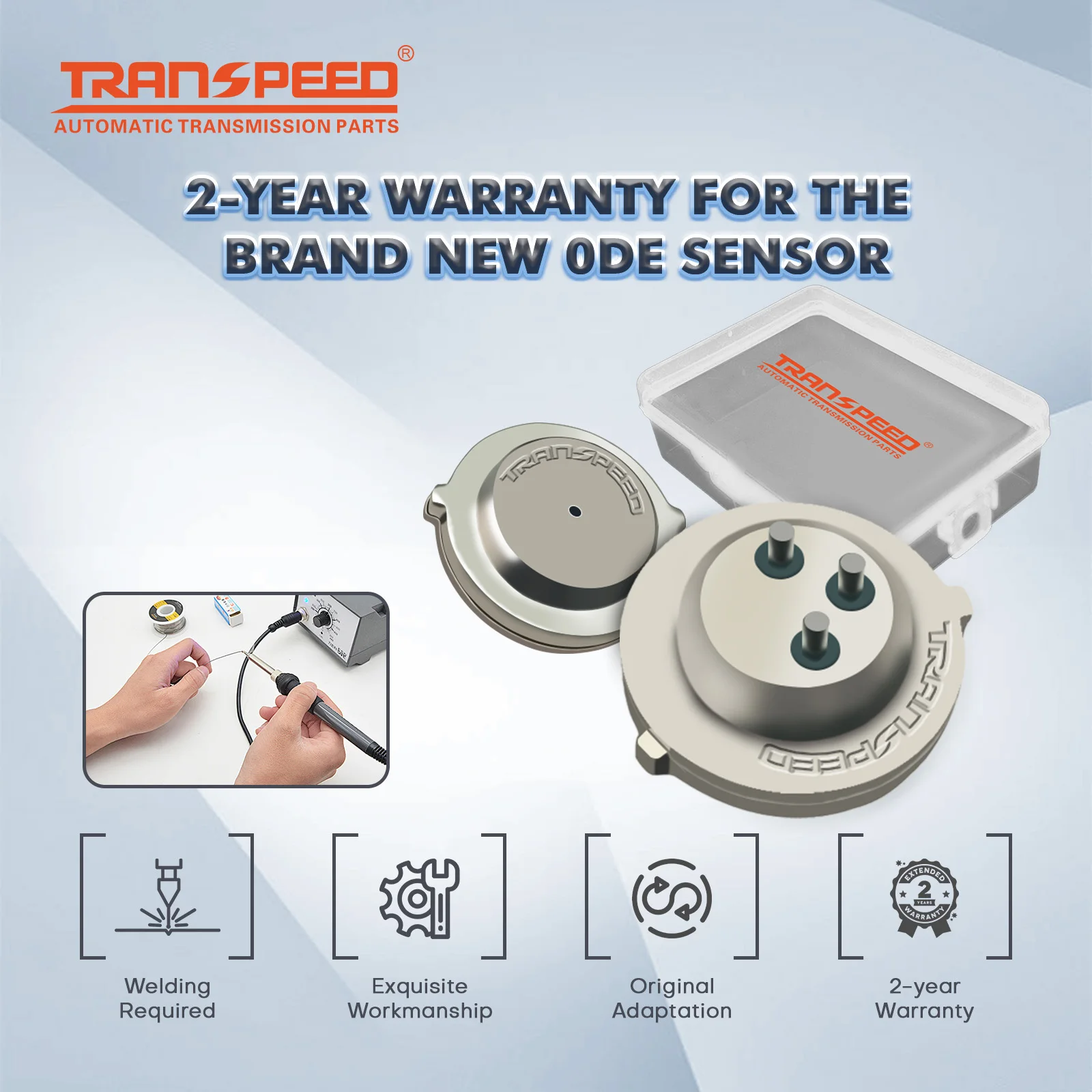 TRANSPEED-2PCS-0DE-0GC-DQ380-DQ381-725-0-TCU-Clutch-Pressure-Sensor-Automatic-Transmission ...