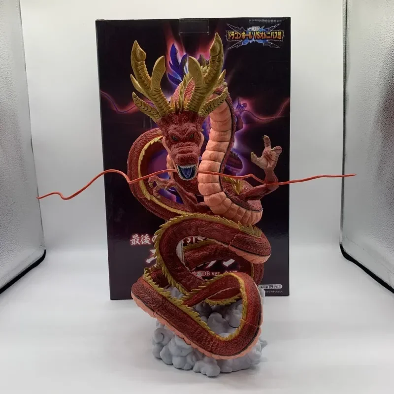 33cm Dragon Ball Z Shenron Red Figure Super Large Anime Shenron Porunga ...