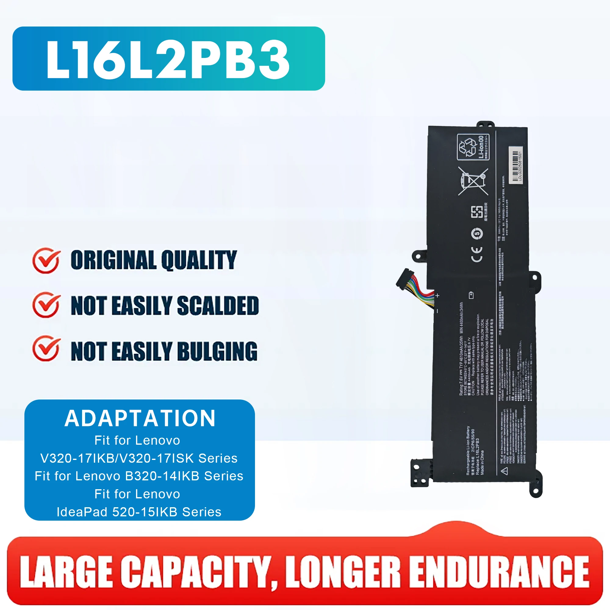 Laptop Battery L16L2PB3 L19M2PF0 For Lenovo Ideapad Slim 1-14AST-05 1 ...