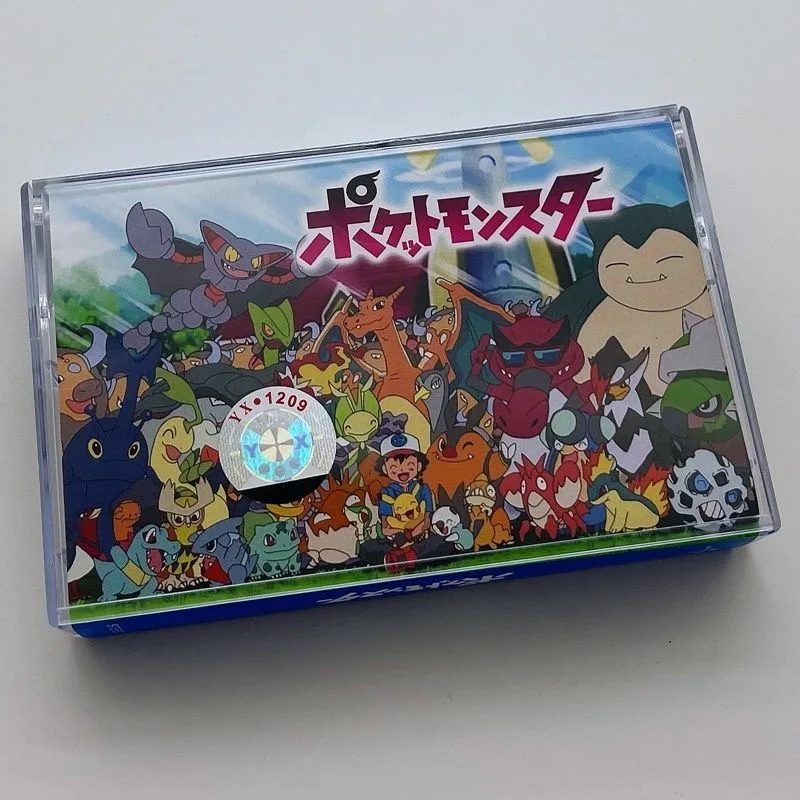 Anime-Pokemon-Music-Tape-Pocket-Monster-Pikachu-Ash-Ketchum-OST-Album ...