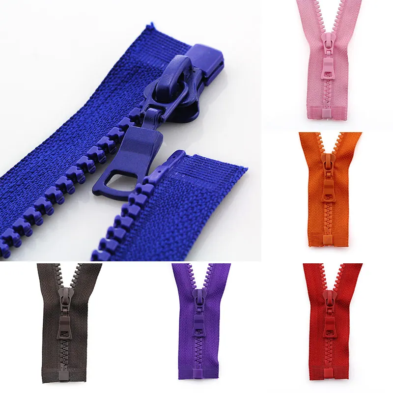 5-Open-end-Auto-Lock-Colorful-Plastic-Resin-Zipper-For-Down-Jacket ...