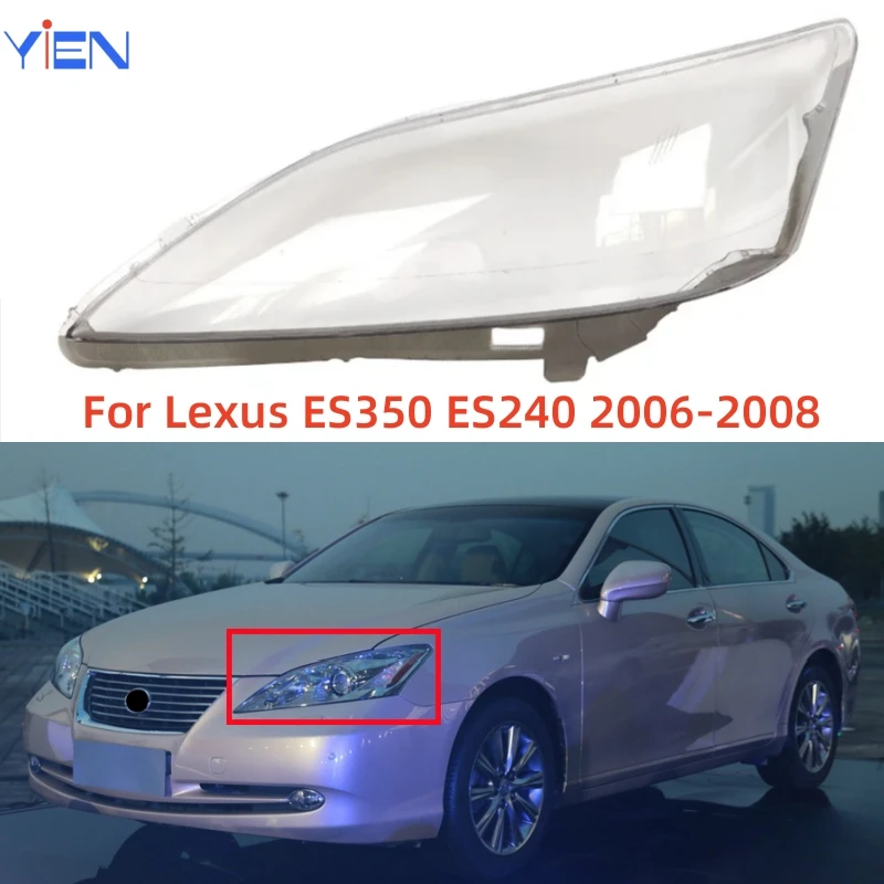 For-Lexus-ES350-ES240-2006-2007-2008-Auto-Led-Headlight-Shell-Imported ...