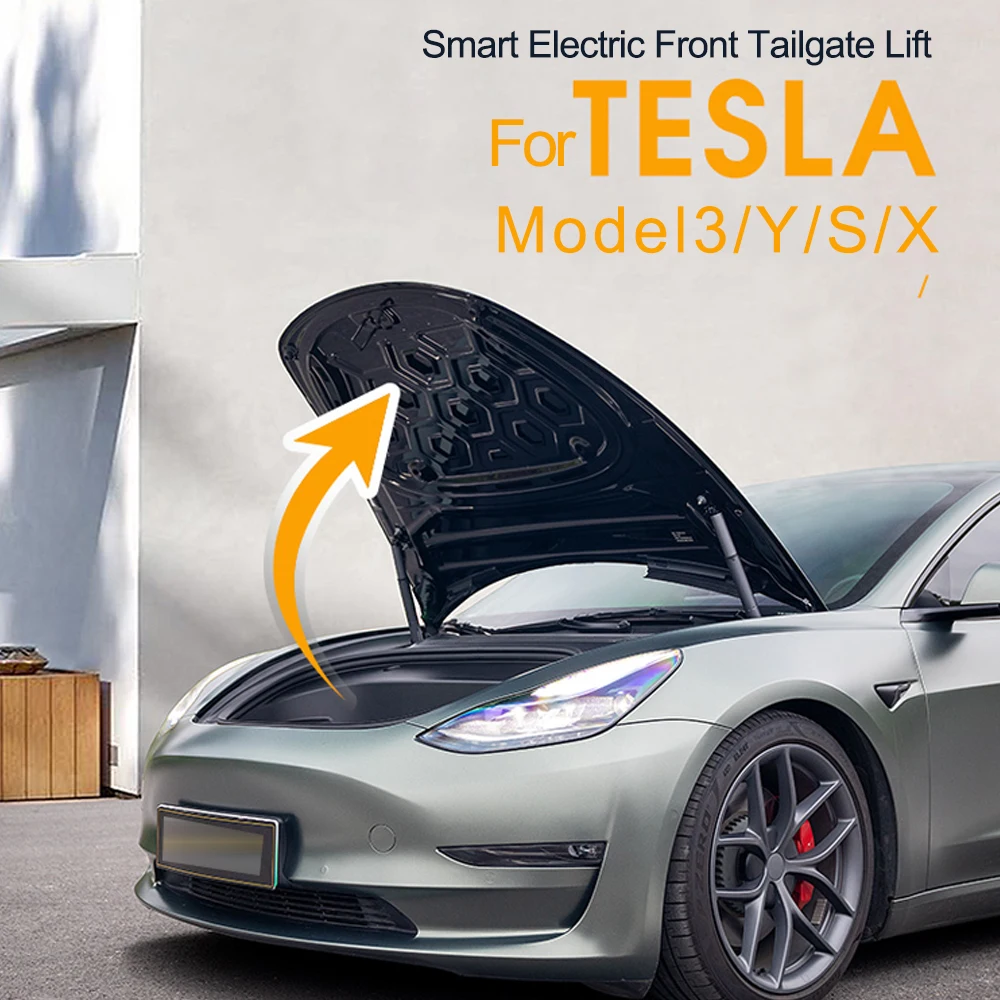 Electric-Front-Tailgate-For-Tesla-Model-3-Y-X-S-Car-Modified-Frunk-Lift ...