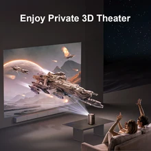 BYINTEK P70 3D 4K Mini Cinema Smart Android WiFi Portable 1080P Home ...
