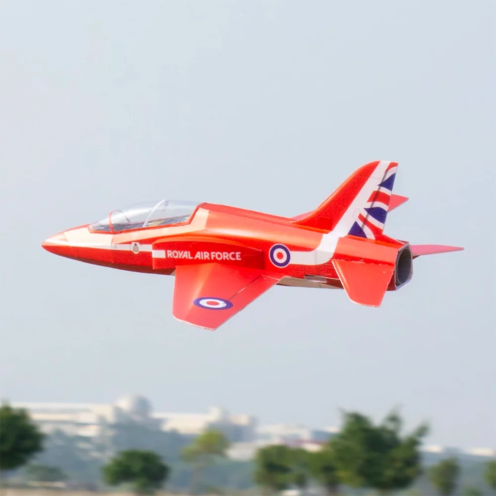 MinimumRC-BAE-Hawk-Red-Arrow-30mm-EDF-1S-380mm-Wingspan-RC-Airplane-KIT ...
