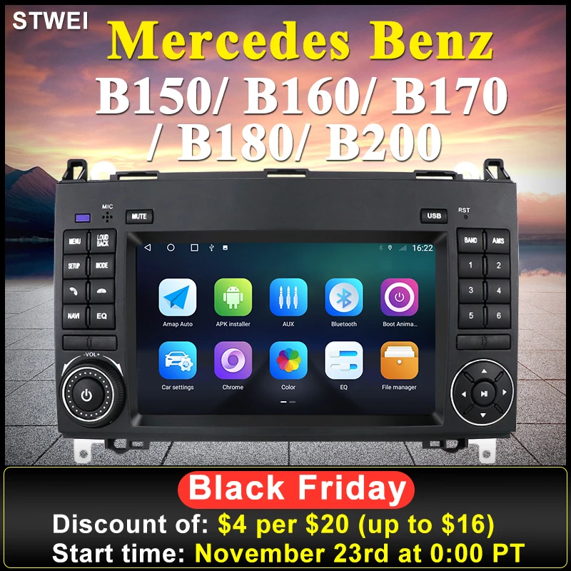 For-Mercedes-Benz-B150-B160-B170-B180-B200-Car-Player-Multi-media ...