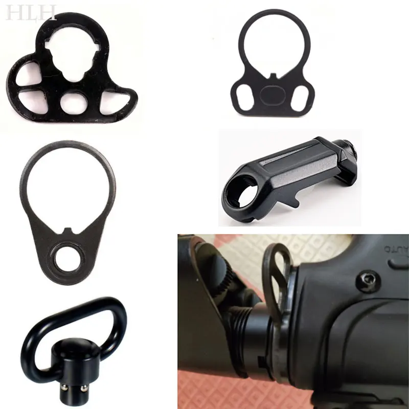 Tactical Gun DD QD Sling Attachment Mount Metal AR15 M4 Mount Adapter ...