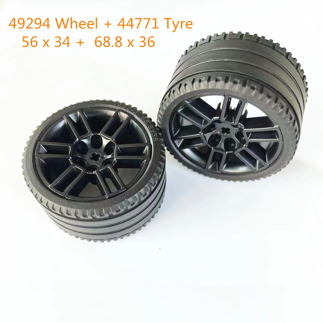 Buildings Blocks | Moc Set | 44771 | 49294 | Wheel - Blocks 49294 56mm ...