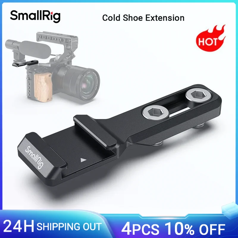 SmallRig-Cold-Shoe-Extension-Outrigger-Hot-Shoe-Mount-Adapter-for ...